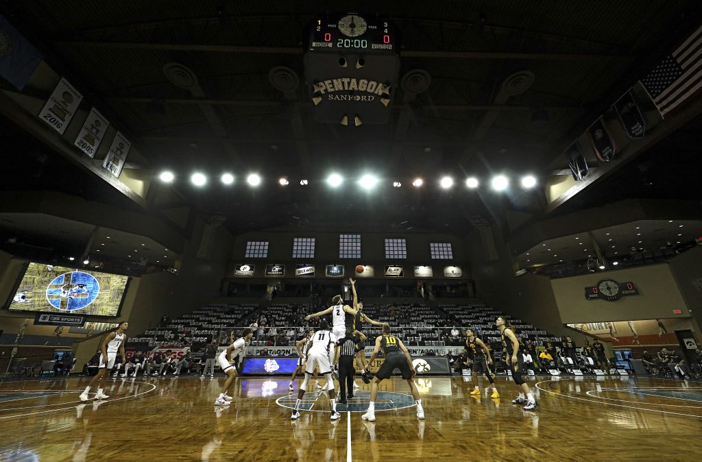 Report: Iowa hoops to play another game at Sanford Pentagon in Sioux ...