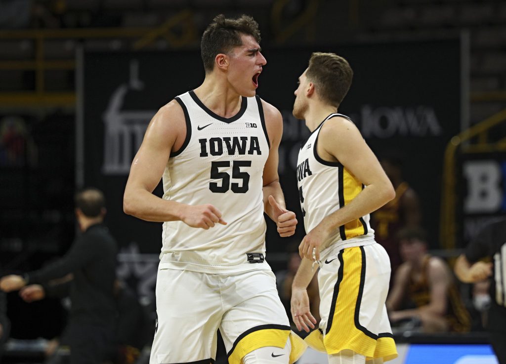 In response to Jess Settles; my five best/most talented Iowa men's ...