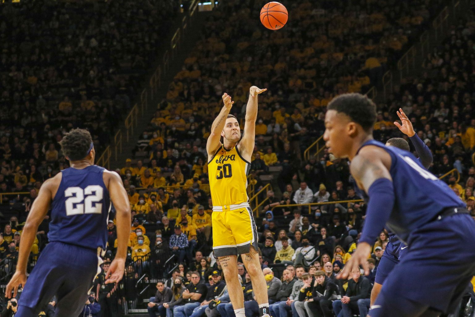 Connor McCaffery's credits sudden emergence as 3-point shooter to ...