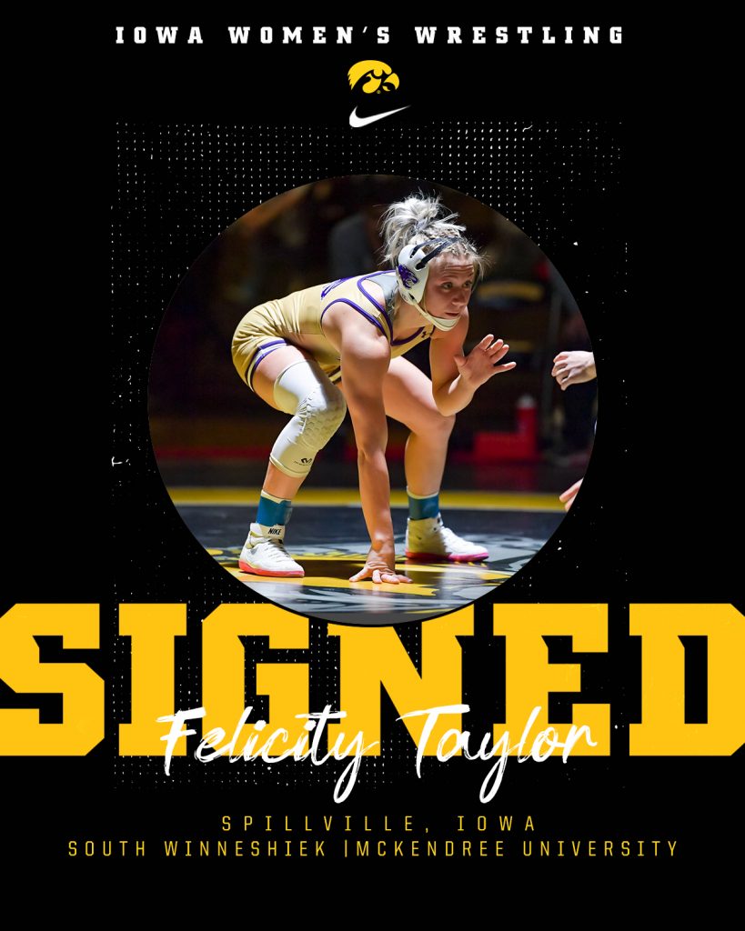 Four-time national finalist Felicity Taylor will transfer to Iowa women ...