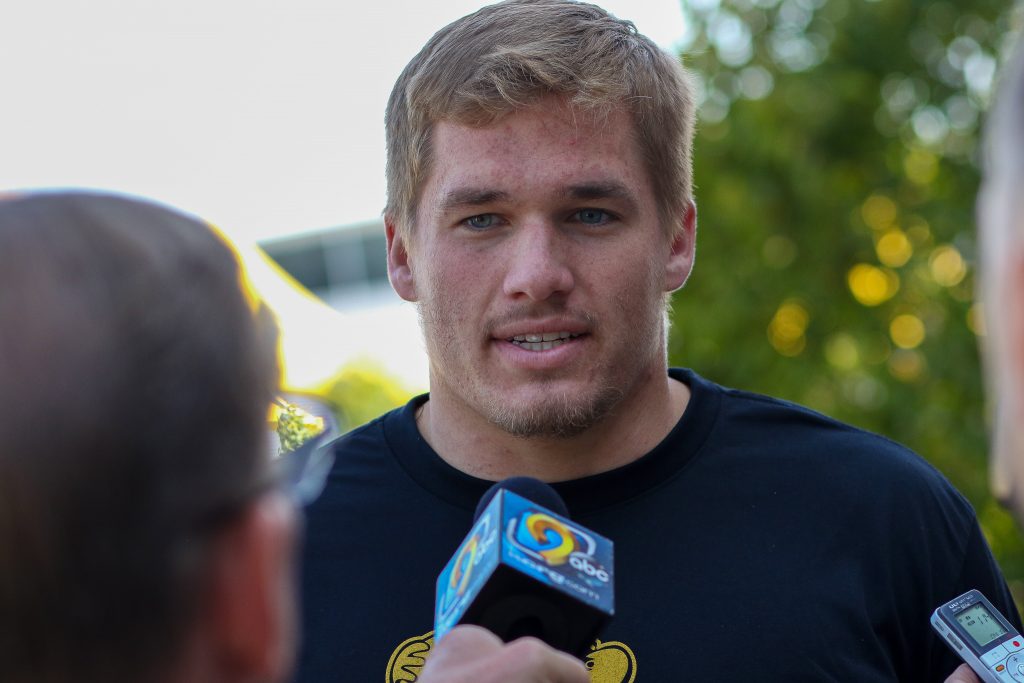 HF TV: Hawkeye Player Interview Highlights 9-13-22 - Hawk Fanatic