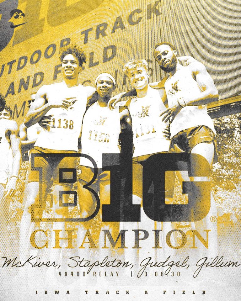 Iowa men's and women's track and field teams finish third, fourth ...