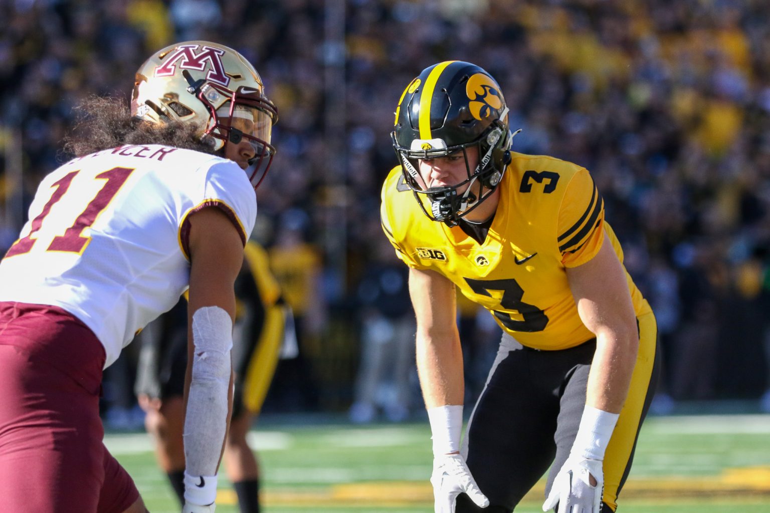 Cooper DeJean could go where no Iowa DB under Kirk Ferentz has gone ...