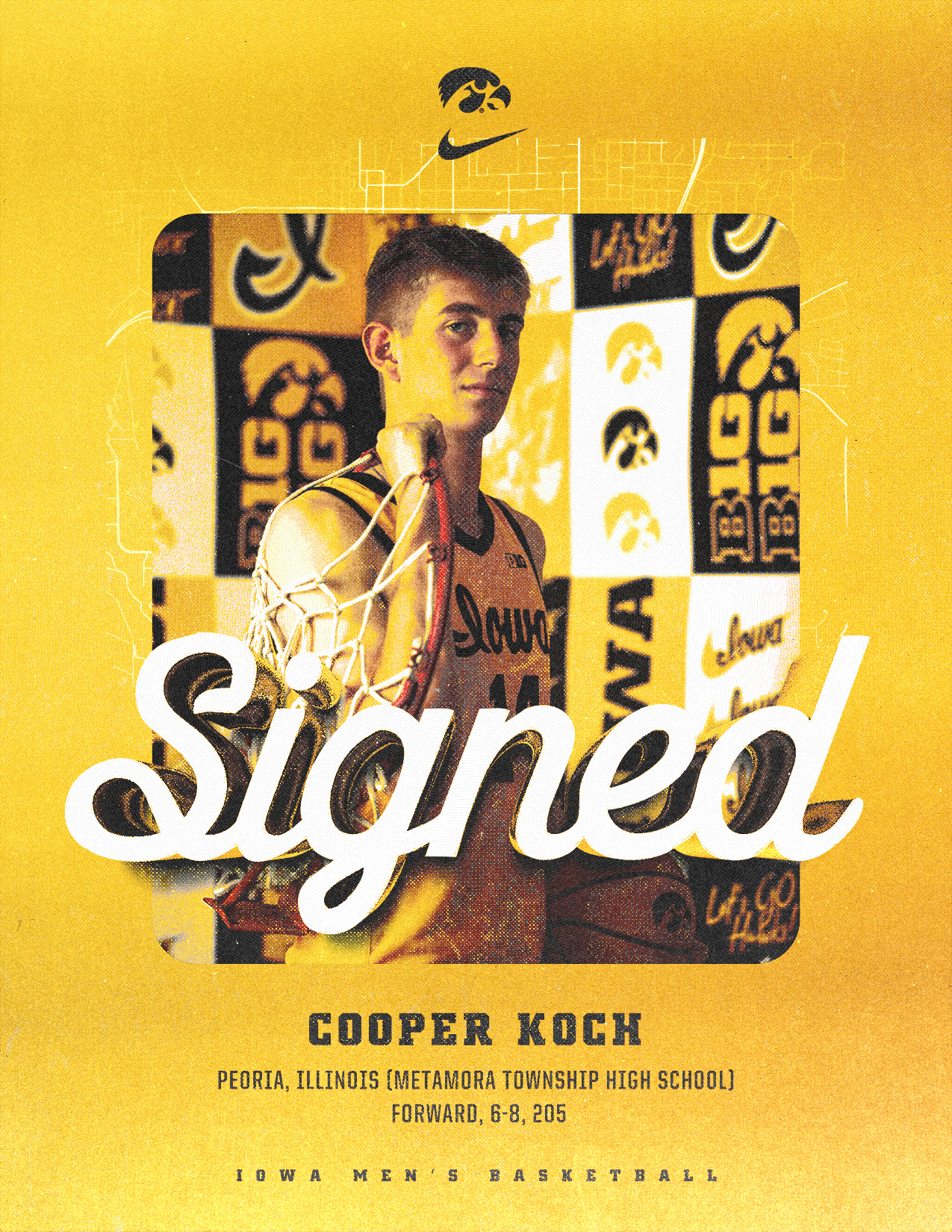 Cooper Koch, Chris Tadjo both sign letters on intent with Iowa men's ...