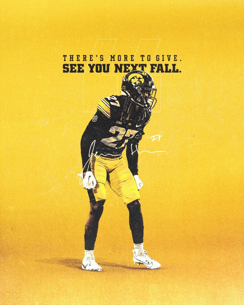 Iowa cornerback Jermari Harris announces he will return next season ...