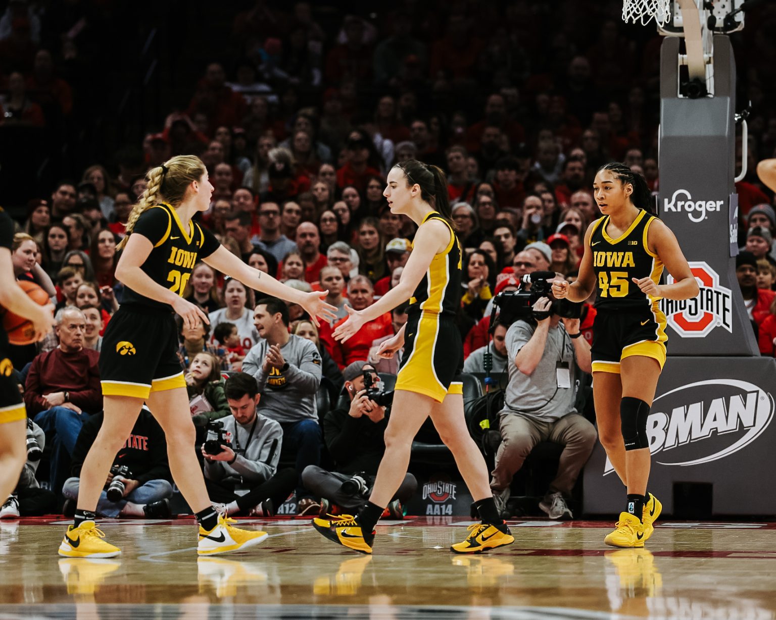 Second-ranked Iowa women let one slip away in Columbus - Hawk Fanatic