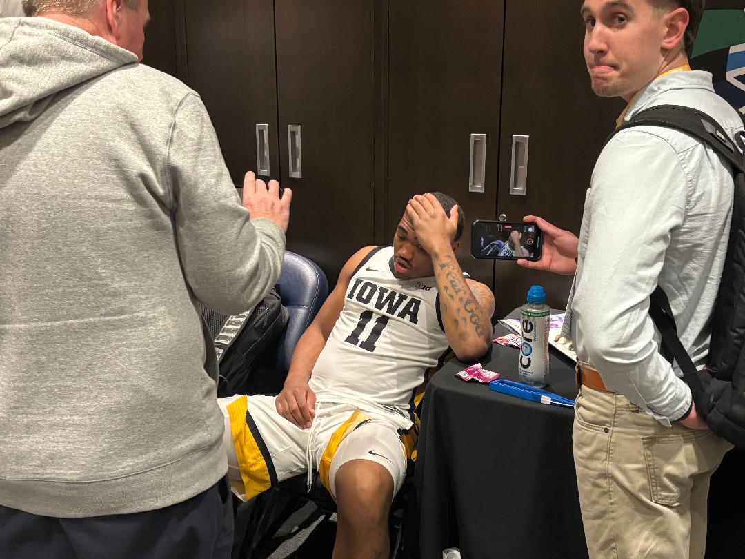 Payton Sandfort devastated by Thursday's loss to Ohio State and what it ...
