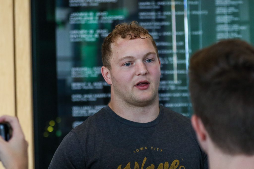 Iowa junior DT Aaron Graves named Big Ten Co-Defensive Player of the ...