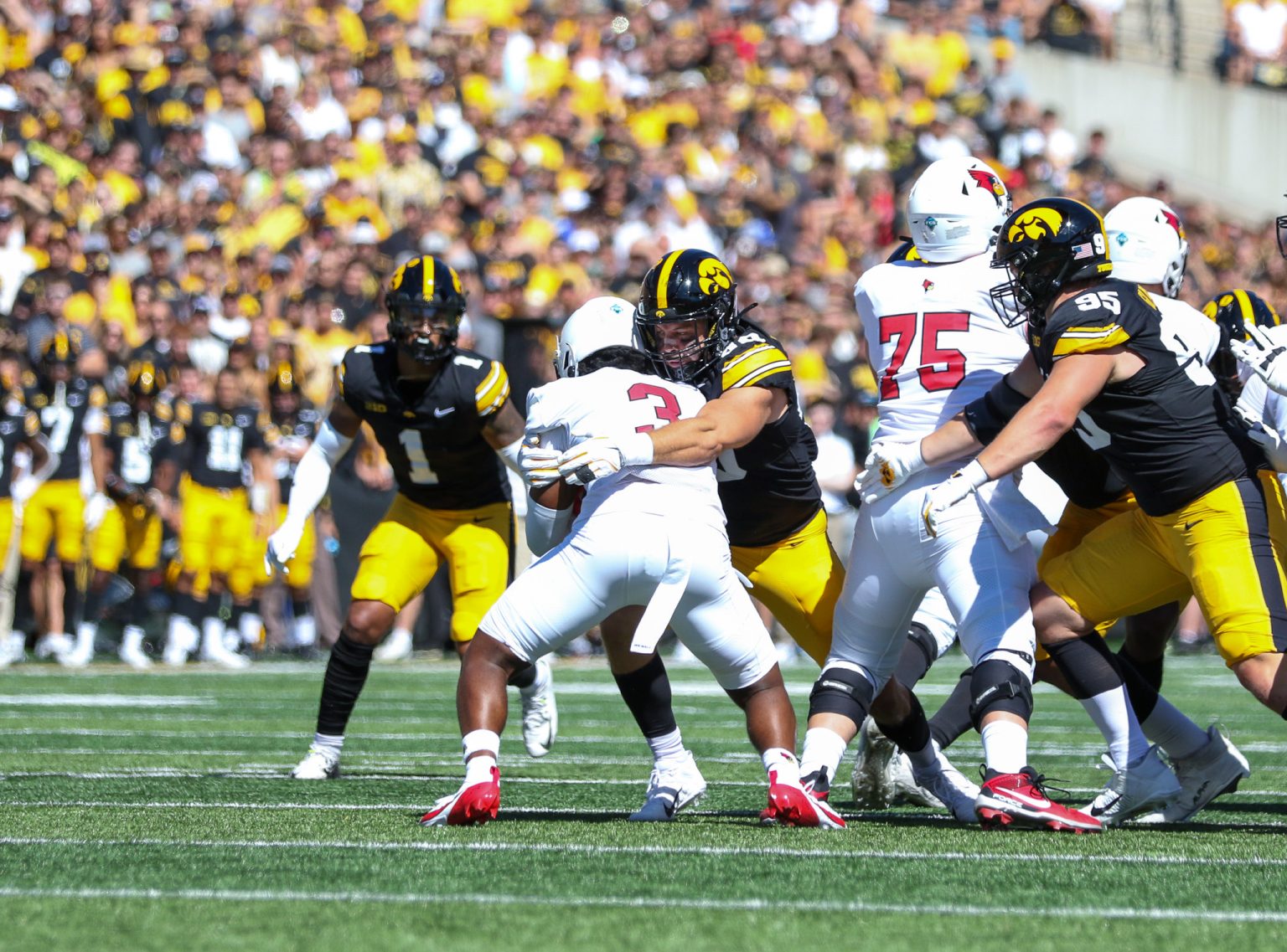 Photo Gallery: Iowa-Illinois State Football - Hawk Fanatic