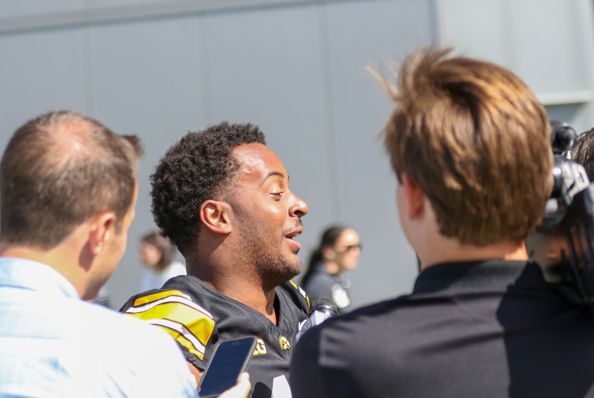 Iowa LB Jay Higgins found both stardom and his best friend in college ...