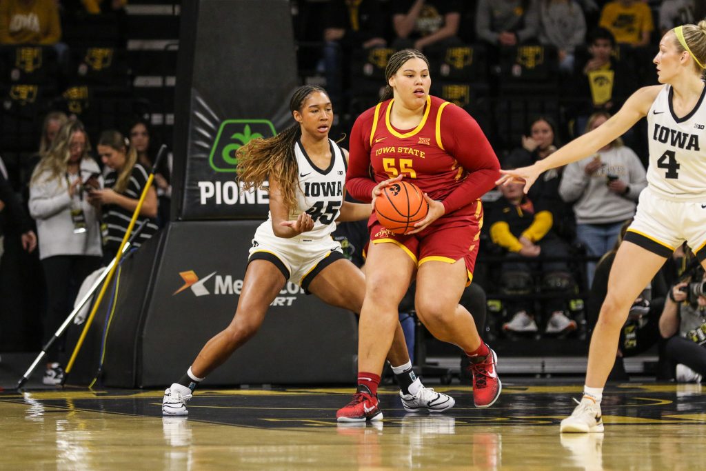 Iowa women face daunting task against No. 10 Iowa State in Ames - Hawk ...