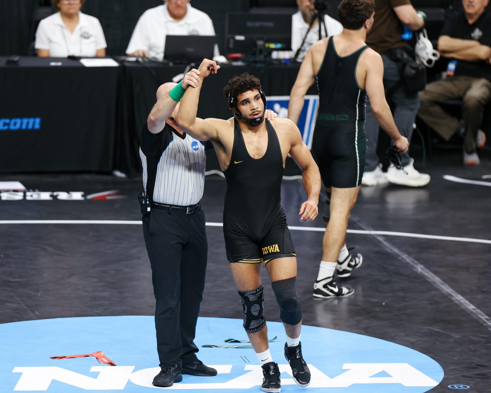 Iowa wrestling in sixth place after Session I of 2024-25 NCAA ...