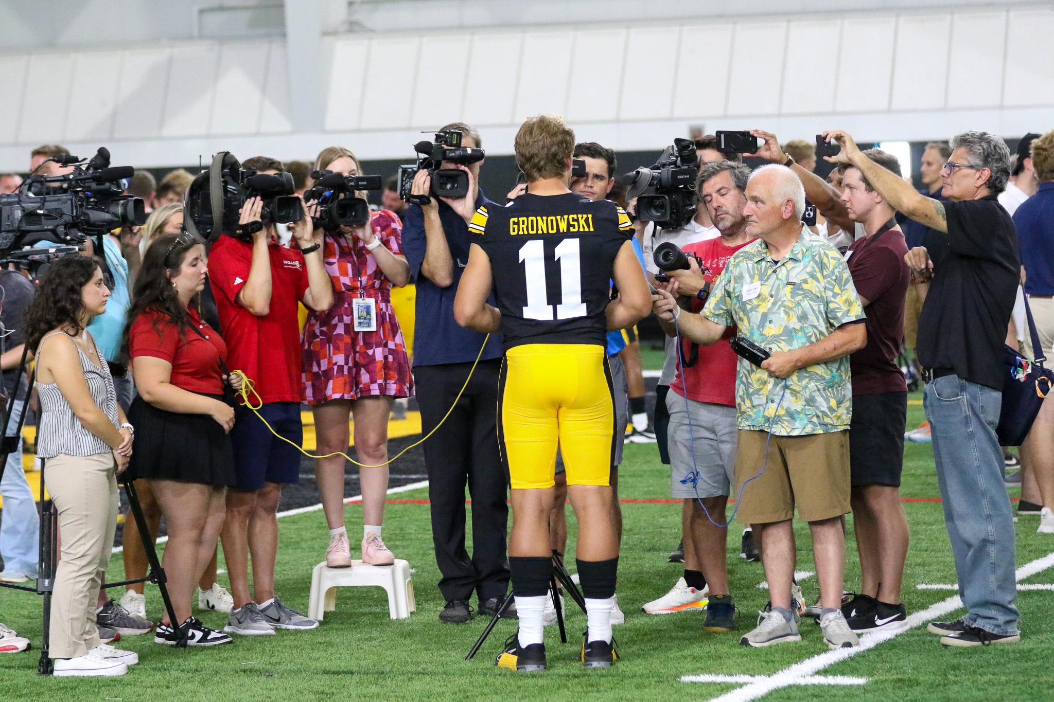 How Mark Gronowski, 2025 Iowa FB team, are perceived depends from where ...