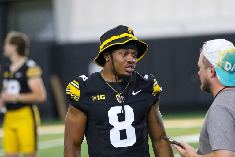 Iowa's updated depth chart shows hotly contested battles at left tackle ...
