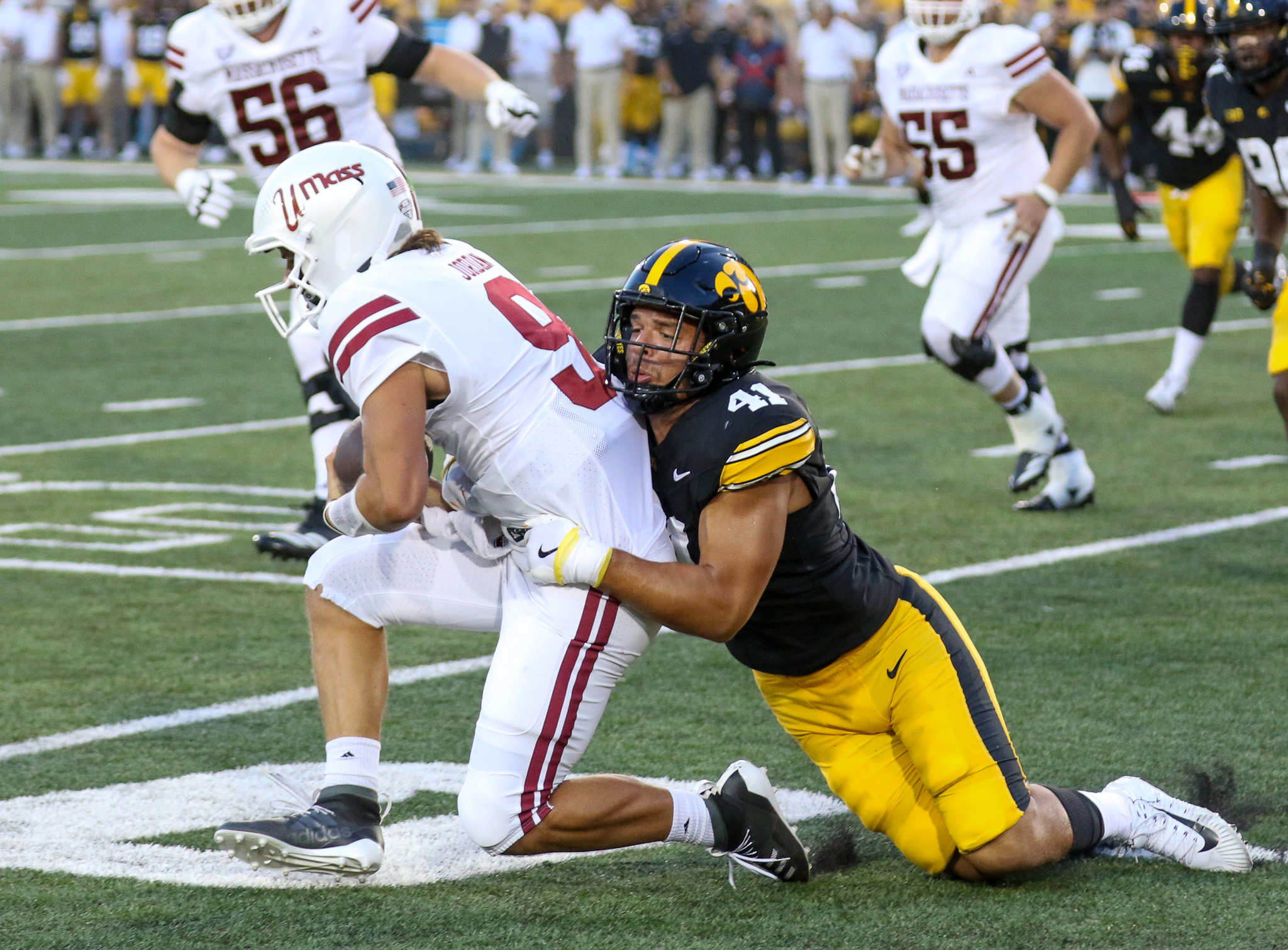 Photo Gallery: Hawkeyes Overwhelm UMass - Hawk Fanatic