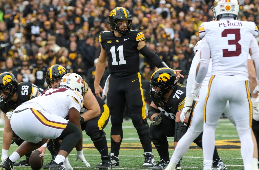 Iowa players not surprisingly stick to it's-just-another-game narrative ...