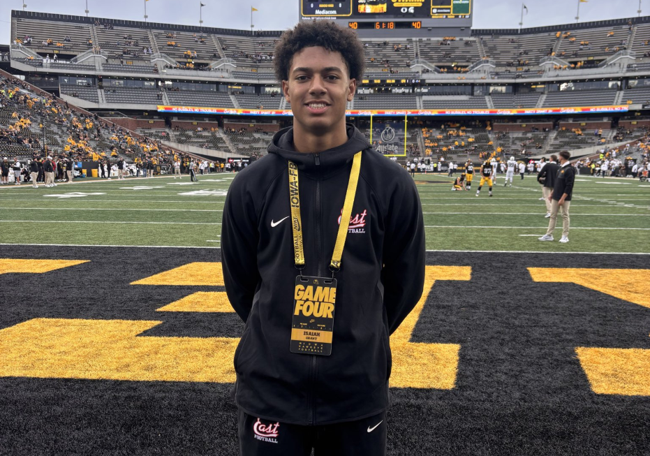 Isaiah Grant Talks Iowa Visit - Hawk Fanatic