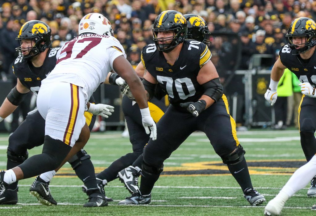 Former Iowa OL Beau Stephens selected by Seattle Seahawks in fifth ...
