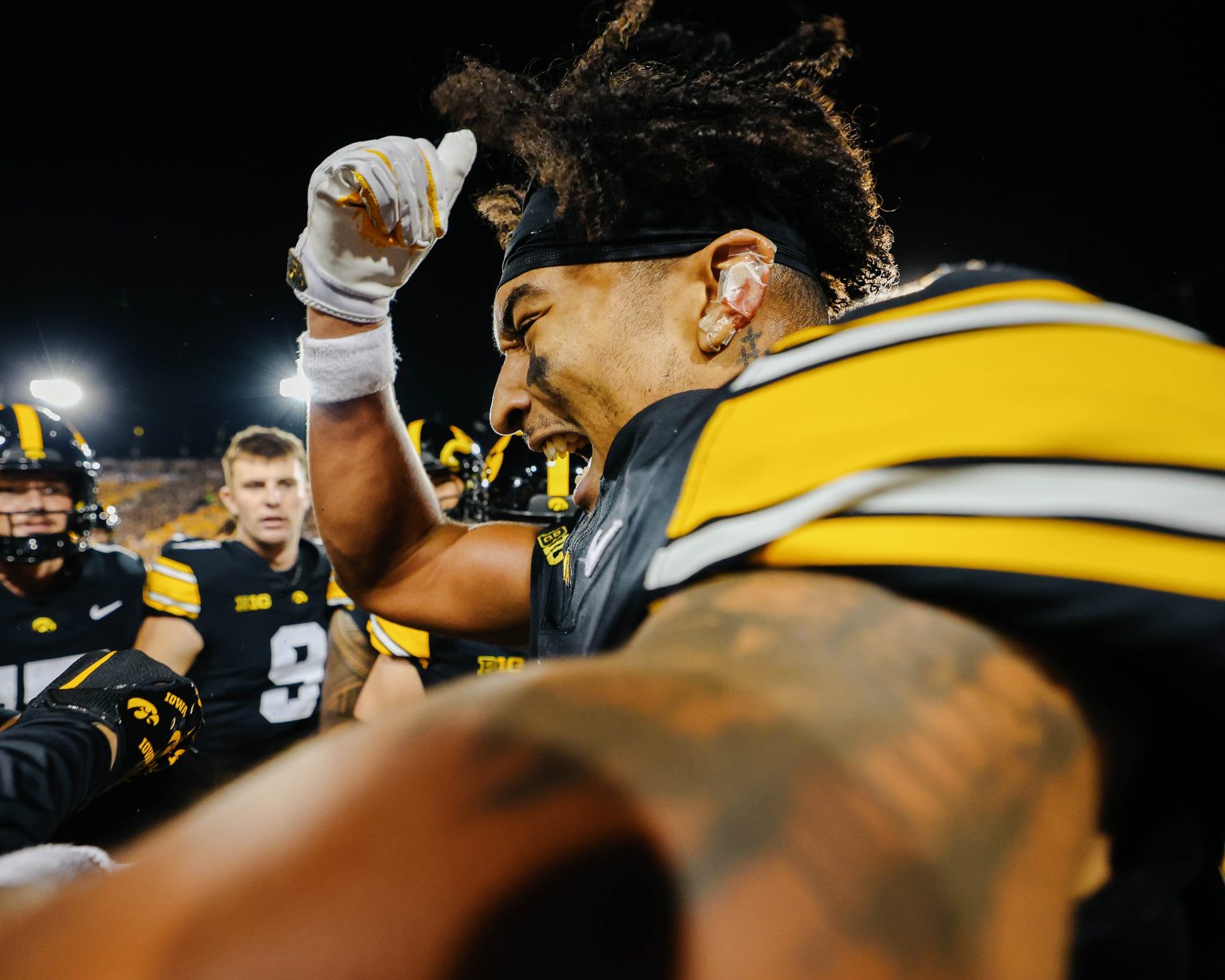 Iowa DB Xavier Nwankpa inspired by Bob Sanders, and by time running out ...