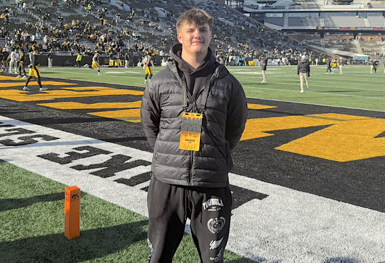 Graham Lea Discusses Iowa Stop - Hawk Fanatic