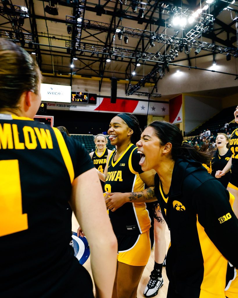 Iowa women overcome adversity to defeat No. 7 Baylor 57-52 in WBCA ...