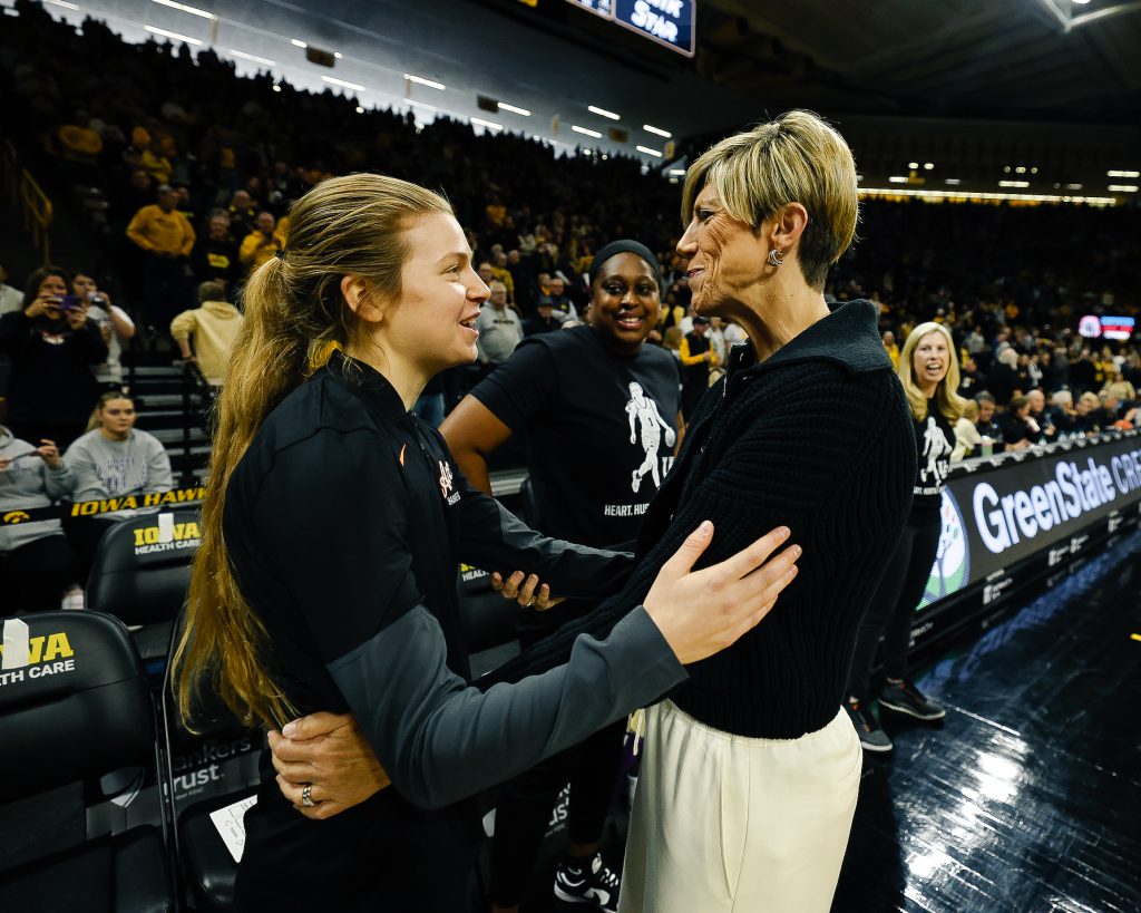 Iowa women crush Evansville 119-43, setting program records for most ...