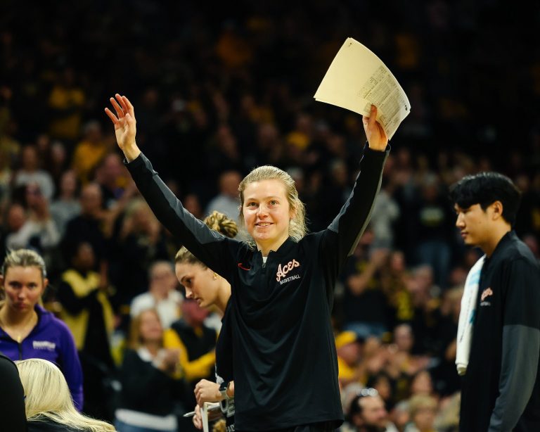 Iowa women crush Evansville 119-43, setting program records for most ...