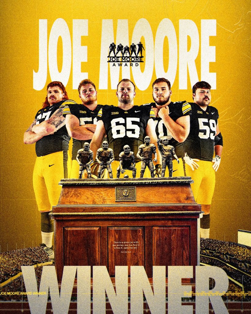 Why Joe Moore Award made right choice in Iowa - Hawk Fanatic