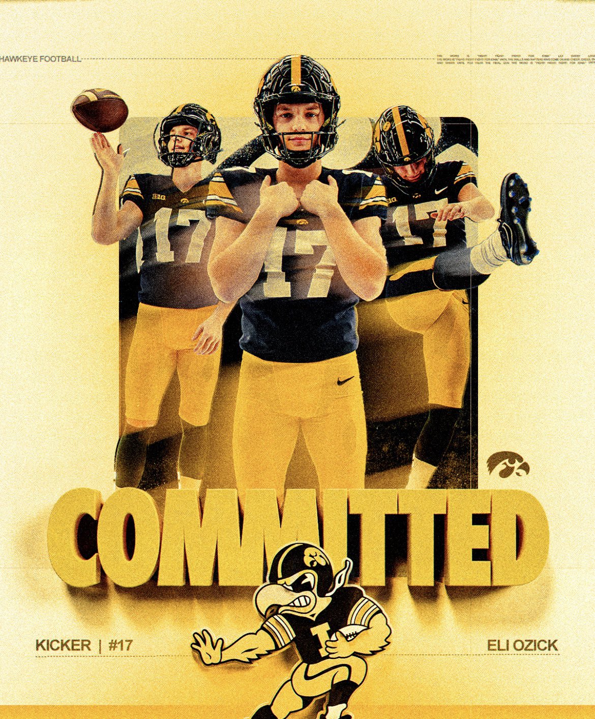 Eli Ozick Commits to Iowa Football - NDSU Kicker - News Usa Today