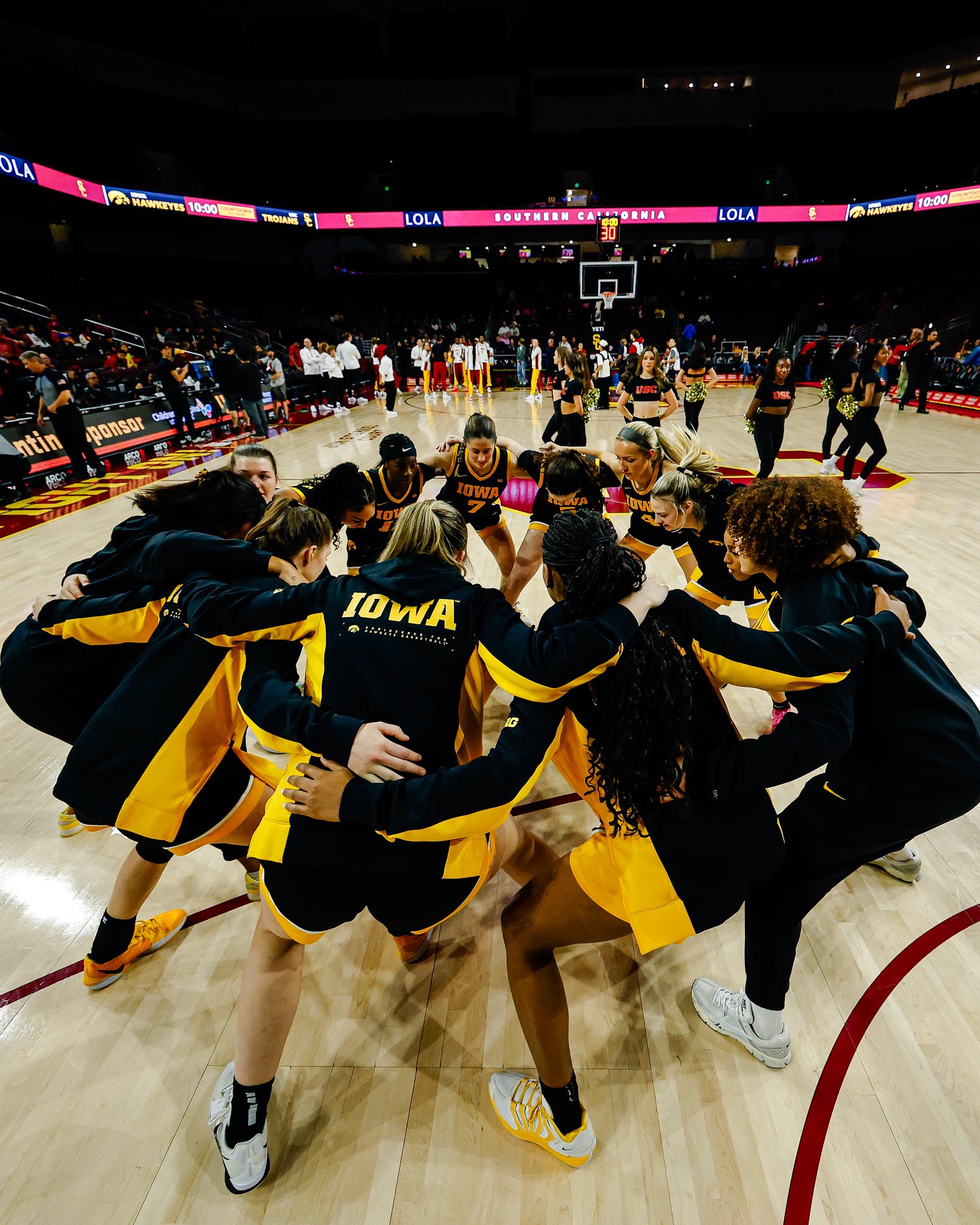 Iowa women suffer first Big Ten loss; falling 81-69 to USC in Los ...