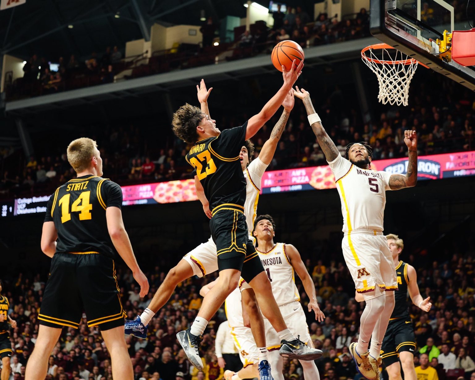 Iowa men look to accomplish what few visiting teams do in Mackey Arena ...