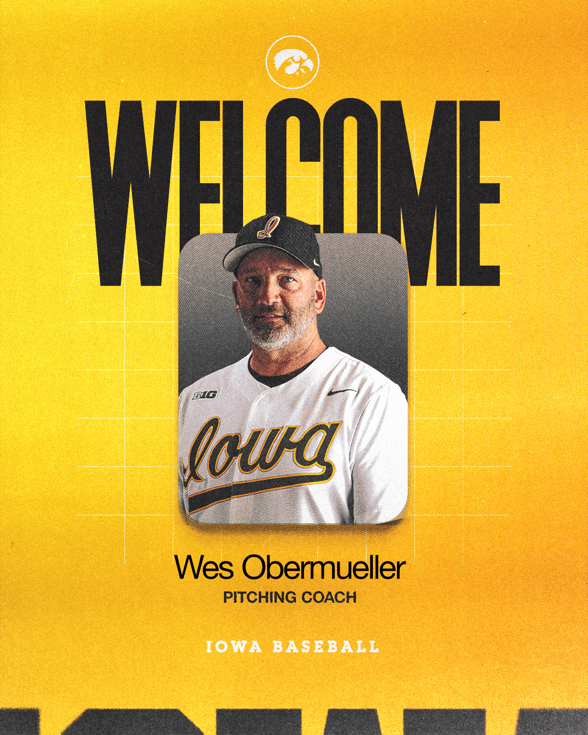 Iowa baseball promotes Wes Obermueller to pitching coach - Hawk Fanatic