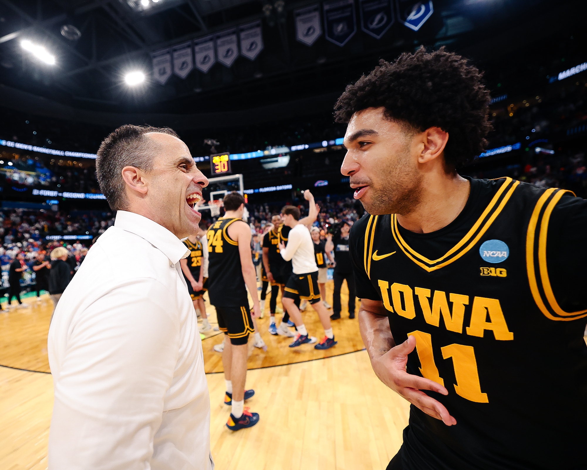 Iowa hoops 3/22/26 Florida post-game press conference transcript - Hawk ...
