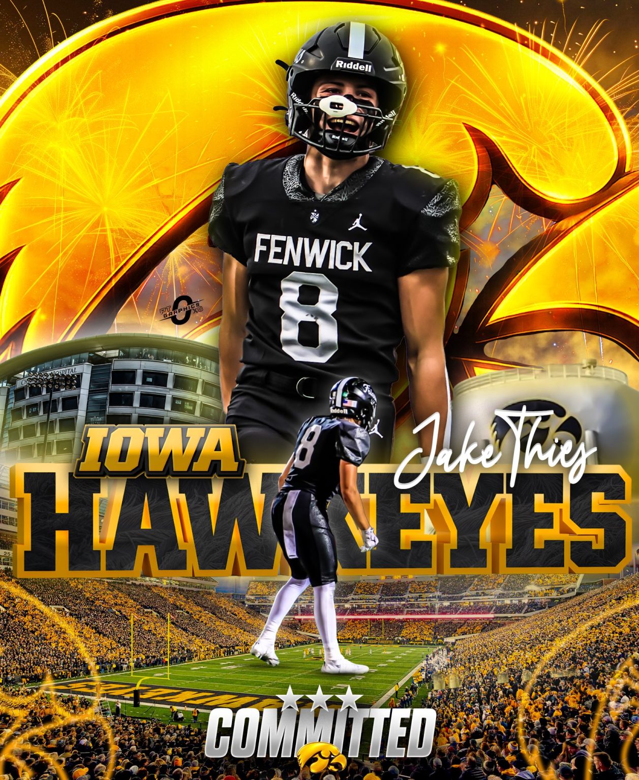 2027 Illinois DB Jake Thies commits to Iowa - Hawk Fanatic