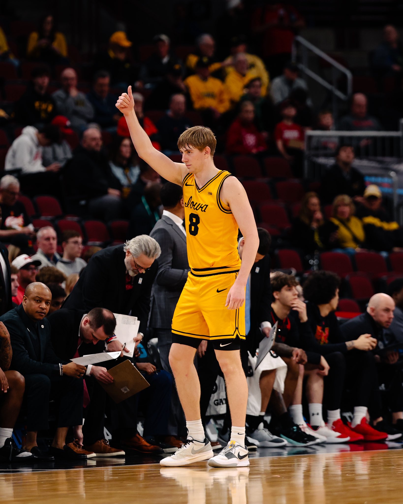 Former Hawkeye J.R. Koch reliving Sweet 16 dream through his son - Hawk ...