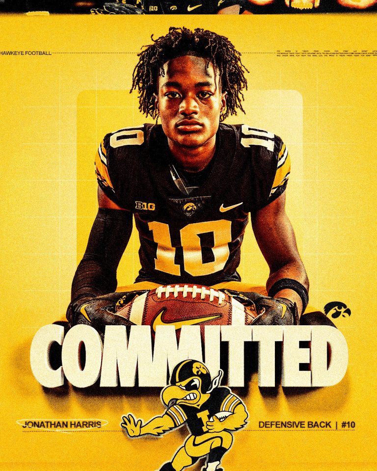 2027 Illinois DB Jonathan Harris commits to Iowa - Hawk Fanatic